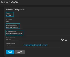 Configure Samba / NFS / WebDAV Shares on TrueNAS | ComputingForGeeks