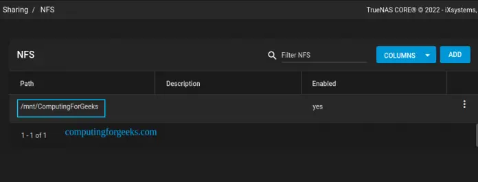Configure Samba / NFS / WebDAV Shares on TrueNAS | ComputingForGeeks