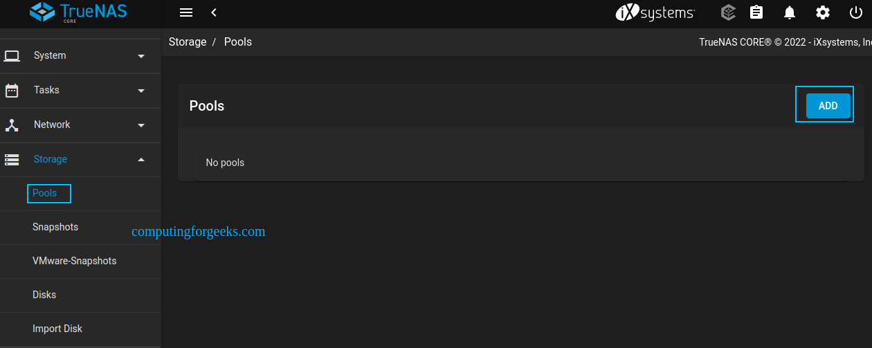 Configure Samba / NFS / WebDAV Shares on TrueNAS | ComputingForGeeks