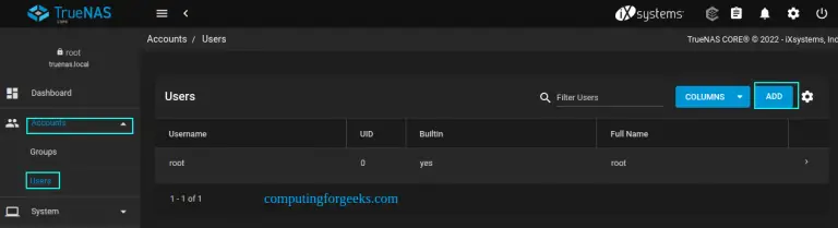 How To Install and Configure TrueNAS CORE 13 Storage | ComputingForGeeks