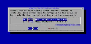 How To Install and Configure TrueNAS CORE 13 Storage | ComputingForGeeks