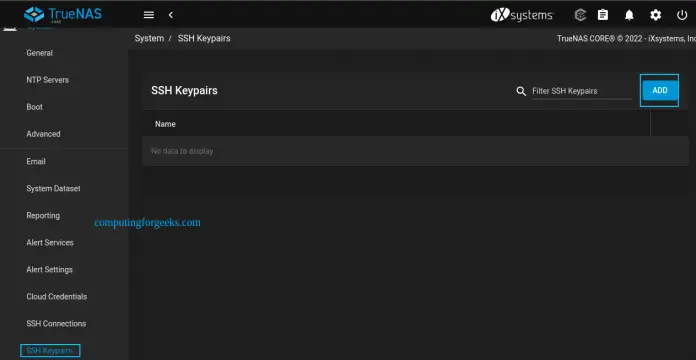 How To Install And Configure Truenas Core 13 Storage Computingforgeeks 3594