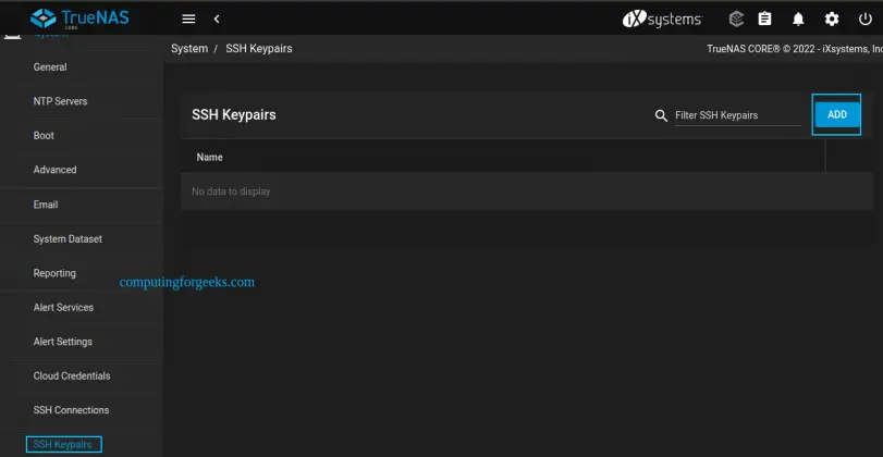 How To Install and Configure TrueNAS CORE 13 Storage | ComputingForGeeks