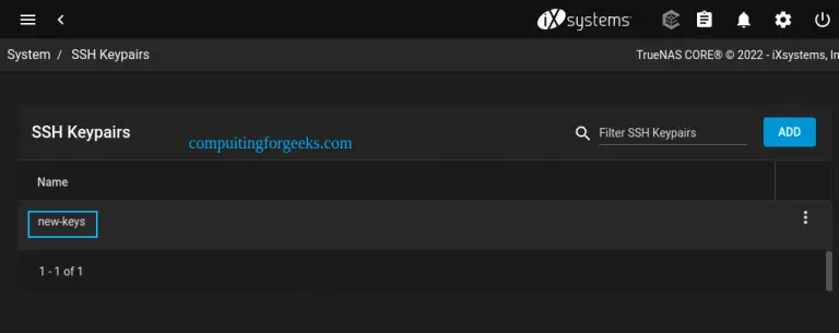 How To Install And Configure Truenas Core 13 Storage Computingforgeeks 6624