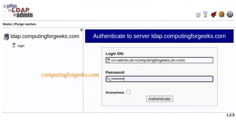 How To Run Openldap Server In Docker Containers Computingforgeeks
