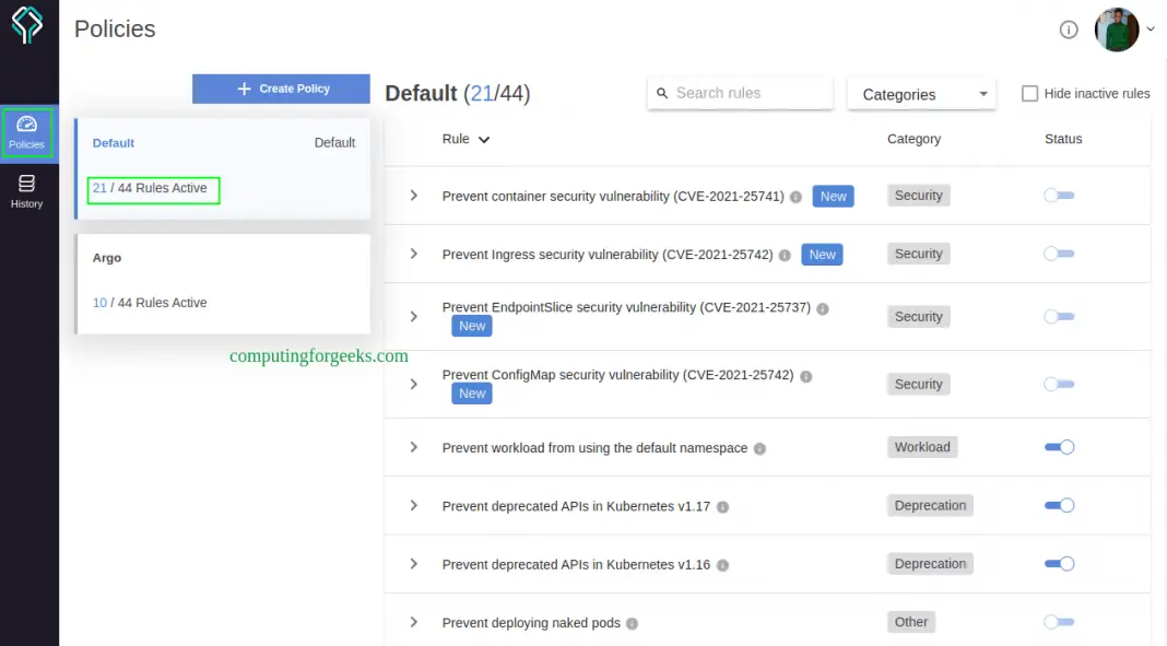 Perform Security Checks On Kubernetes Using Datree Computingforgeeks