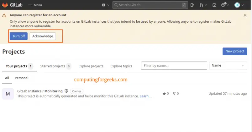 Run Gitlab In Docker Containers Using Docker Compose Computingforgeeks 1684