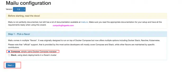 Install Mailu mail server on Ubuntu 22.04|20.04|18.04 | ComputingForGeeks