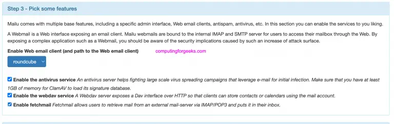 Install Mailu mail server on Ubuntu 22.04|20.04|18.04 | ComputingForGeeks