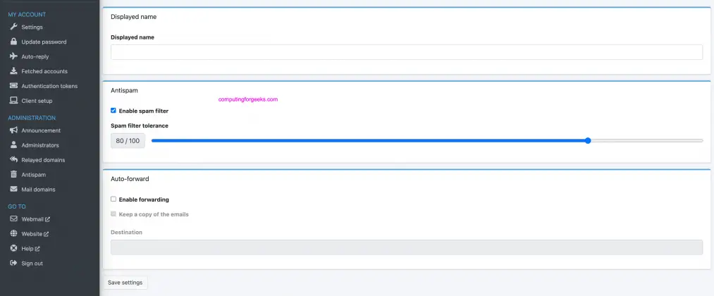 Install Mailu mail server on Ubuntu 22.04|20.04|18.04 | ComputingForGeeks