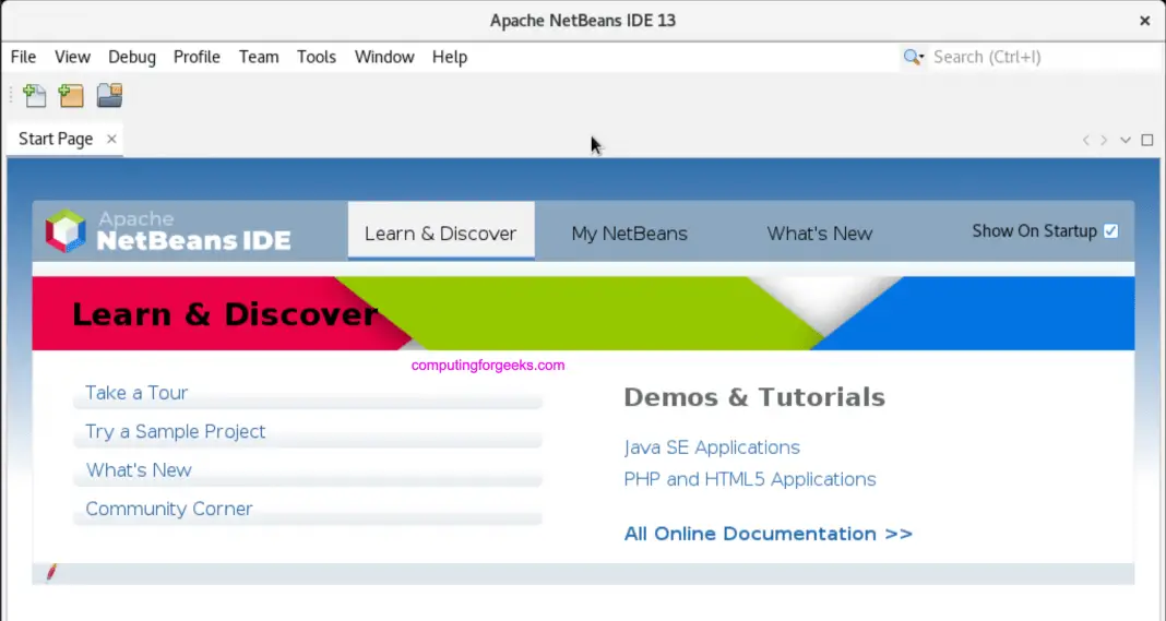 Install NetBeans IDE on Fedora 39/38/37/36/35/34 | ComputingForGeeks