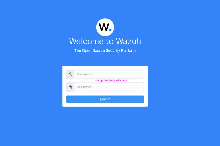 How To Install Wazuh Server on Ubuntu 22.04|20.04|18.04 | ComputingForGeeks