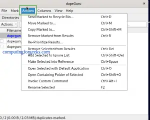 Find File Duplicates on Linux/macOS/Windows using dupeGuru ...