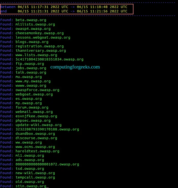 Master Attack Surface Mapping with Amass (Free Tool) | ComputingForGeeks