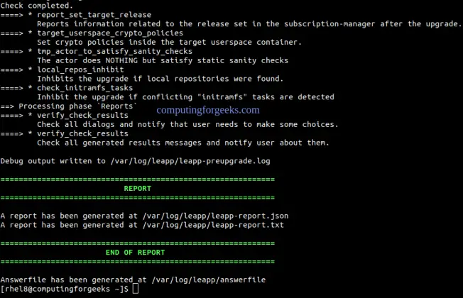 How To Upgrade to RHEL 9 from RHEL 8 Linux | ComputingForGeeks