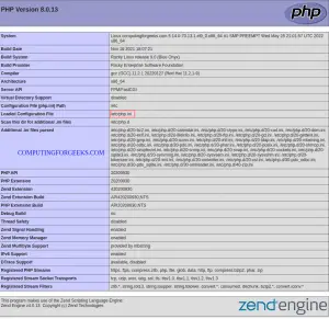 Install Apache, MariaDB, PHP (LAMP) on Rocky Linux 9 | ComputingForGeeks