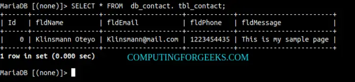 Install Apache Mariadb Php Lamp On Rocky Linux 9 Computingforgeeks 