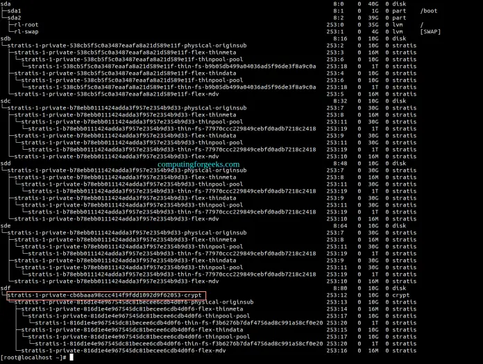 Configure Stratis Storage on Rocky Linux 8 | AlmaLinux 8 | ComputingForGeeks