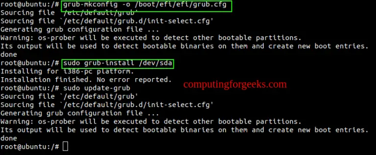 How To Convert Ext4 filesystem to Btrfs | ComputingForGeeks