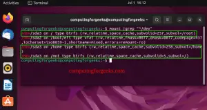 How To Convert Ext4 filesystem to Btrfs | ComputingForGeeks