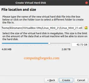 Install Linux Mint 21 - Step by Step With Screenshots | ComputingForGeeks