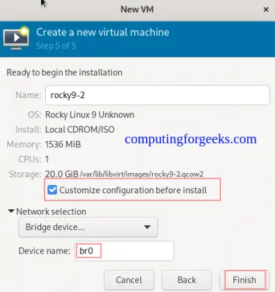 Install and Use KVM Virtualization on Rocky Linux 9 | ComputingForGeeks
