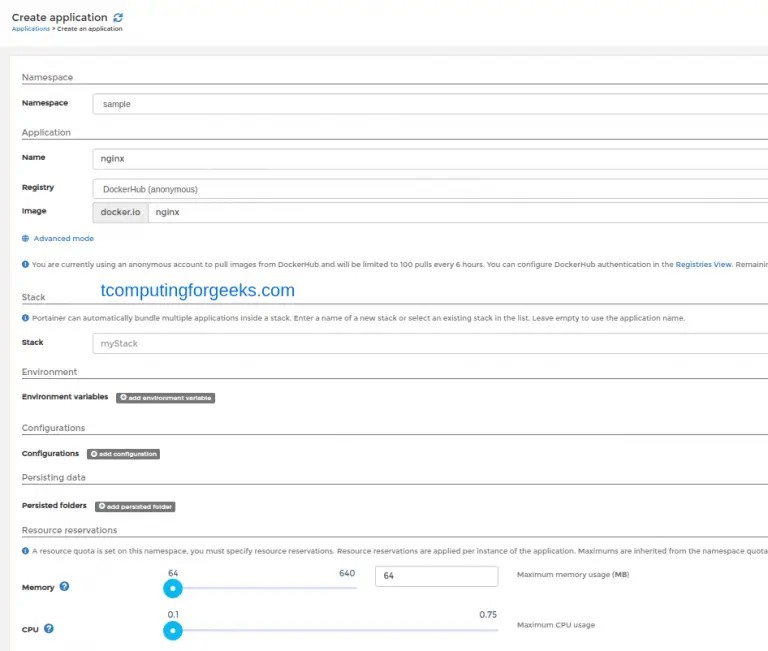 How To Manage Kubernetes Cluster Using Portainer Dashboard Computingforgeeks