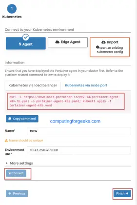 How To Manage Kubernetes Cluster using Portainer Dashboard ...