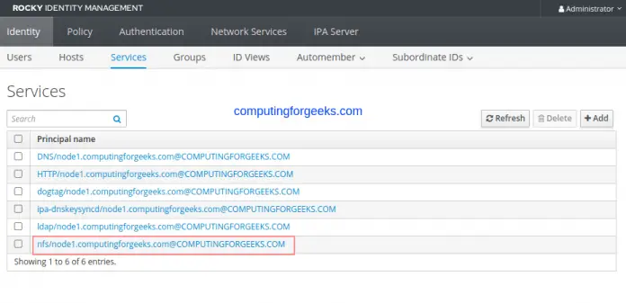 How To Configure Nfs Server And Client To Use Kerberos Computingforgeeks