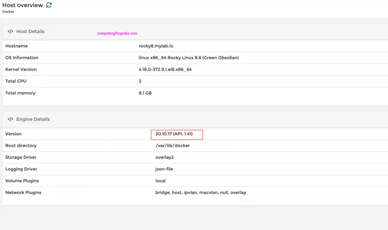 Install Portainer (Docker Web UI) on Linux | ComputingForGeeks