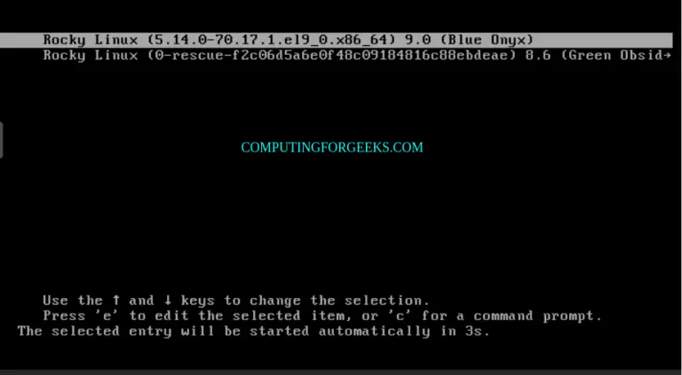 How To Upgrade To Rocky Linux 9 From Rocky Linux 8 Computingforgeeks
