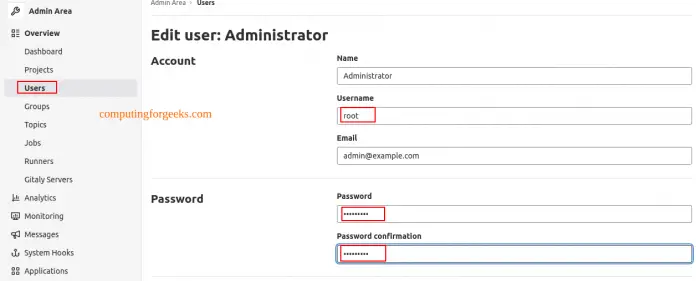 How To Install Gitlab On Rocky Linux 9 Almalinux 9 Computingforgeeks