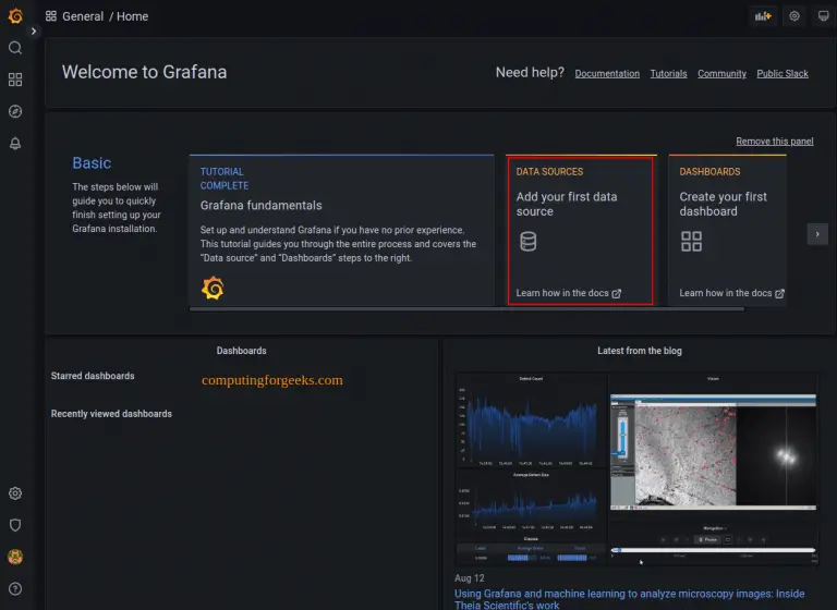 Install Grafana with Prometheus on Rocky Linux 9|AlmaLinux 9 ...