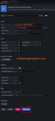 Install Grafana with Prometheus on Rocky Linux 9|AlmaLinux 9 | ComputingForGeeks