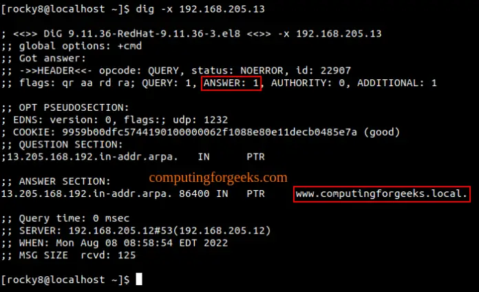Configure Master Bind Dns On Rocky Linux 9 Almalinux 9 Computingforgeeks