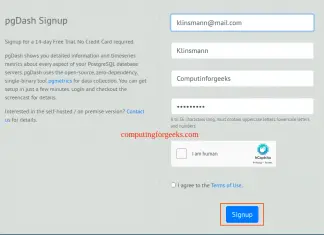 How To Monitor PostgreSQL Database with pgDash | ComputingForGeeks