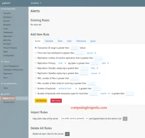 How To Monitor PostgreSQL Database with pgDash | ComputingForGeeks