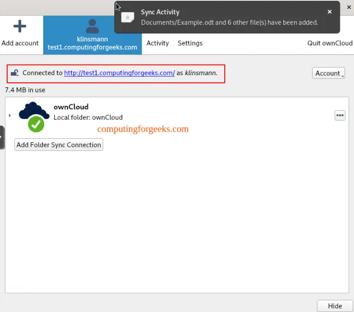 Install Nextcloud / OwnCloud on Rocky Linux 9|AlmaLinux 9 | ComputingForGeeks