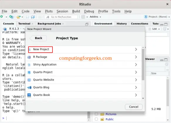 Install R and Rstudio on Rocky Linux 9 / AlmaLinux 9 | ComputingForGeeks