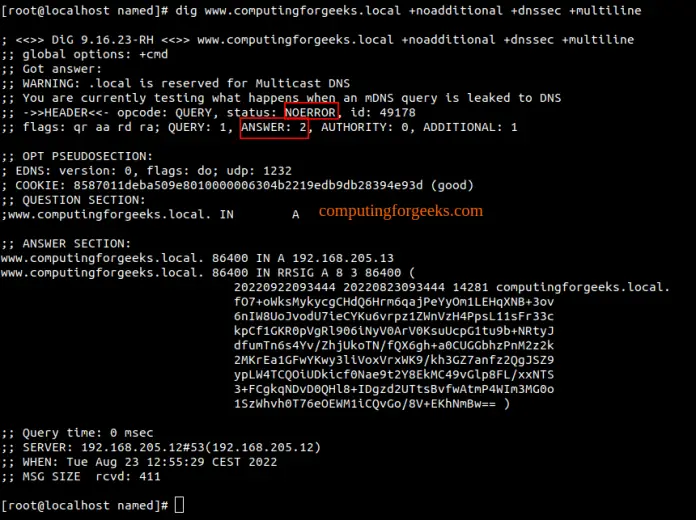 How To Secure BIND DNS Server With DNSSec Keys | ComputingForGeeks
