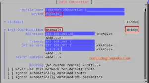 Configure Static IP Address on Rocky Linux 9 / AlmaLinux 9 | ComputingForGeeks