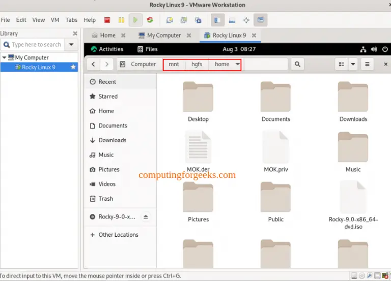 Install VMware Workstation / Player 16 on Rocky Linux 9 | ComputingForGeeks