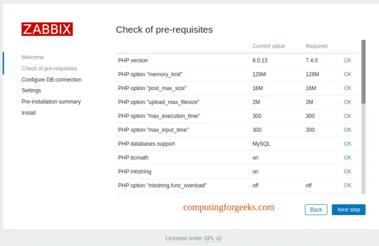 Install Zabbix Server on Rocky Linux 9 / AlmaLinux 9 | ComputingForGeeks