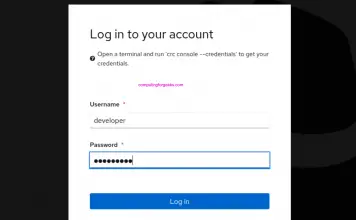Run Local OpenShift Cluster on Ubuntu using CRC