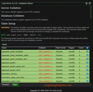 How To Install Cacti on Rocky Linux 9 / AlmaLinux 9 | ComputingForGeeks