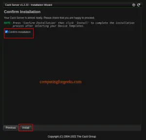 How To Install Cacti on Rocky Linux 9 / AlmaLinux 9 | ComputingForGeeks