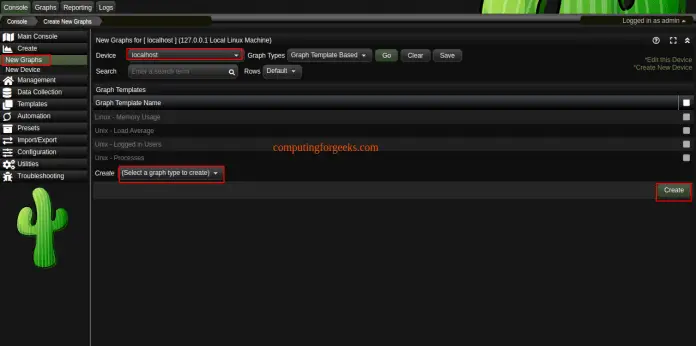 How To Install Cacti on Rocky Linux 9 / AlmaLinux 9 | ComputingForGeeks