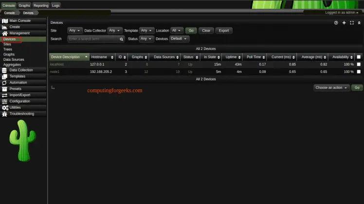 How To Install Cacti on Rocky Linux 9 / AlmaLinux 9 | ComputingForGeeks