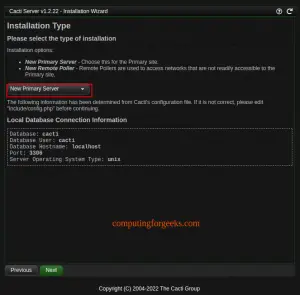 How To Install Cacti on Rocky Linux 9 / AlmaLinux 9 | ComputingForGeeks