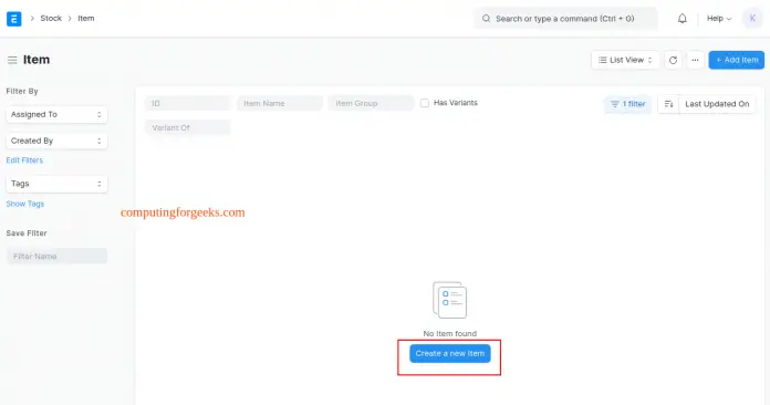 How To Run Erpnext Erp System In Docker Containers Computingforgeeks